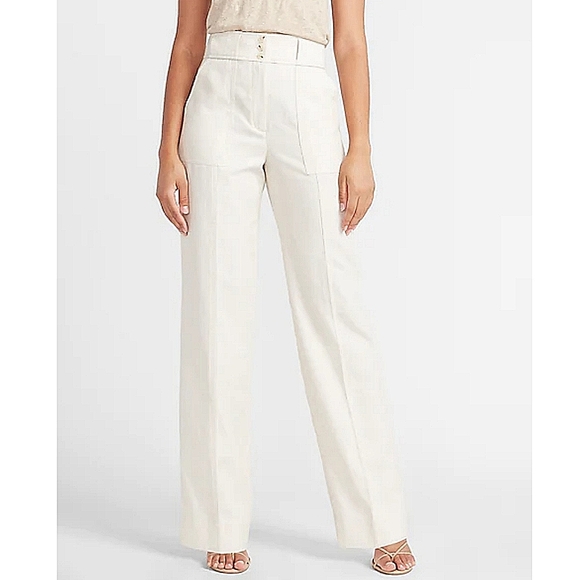 Express | Pants & Jumpsuits | Nwt Express Super High Rise Trousers ...